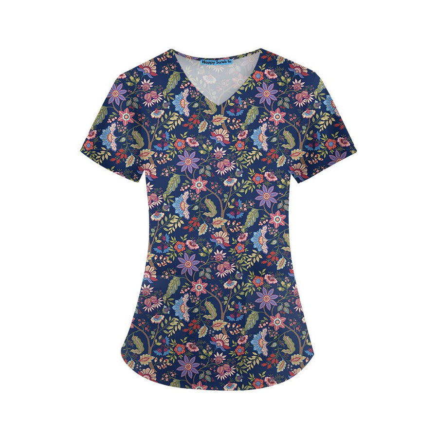 Fiber Blend Scrub Tops – Happy Scrub In | Scrubs With Style